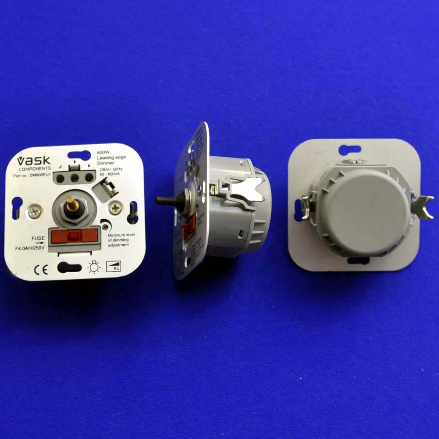 European Dimmer Module 20-600VA Leading edge LED compatible | Vask Europe
